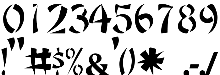 ChinaOne Normal Font - FFonts.net