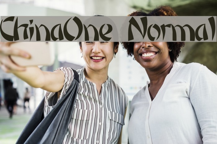 ChinaOne Normal Font - FFonts.net