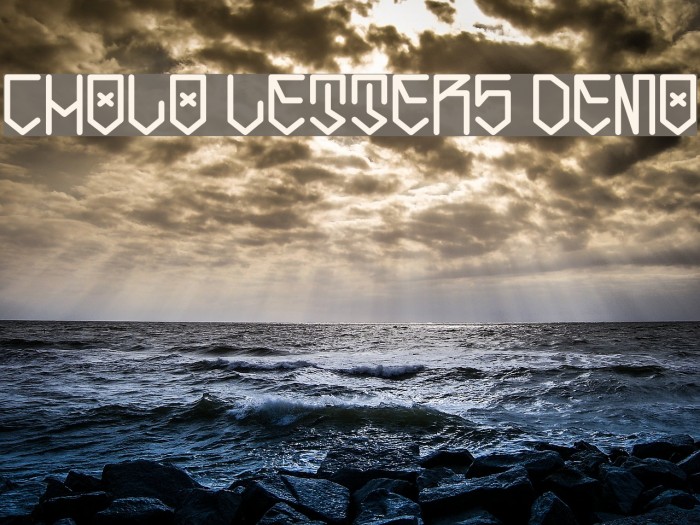 Cholo Letters Demo Font - FFonts.net