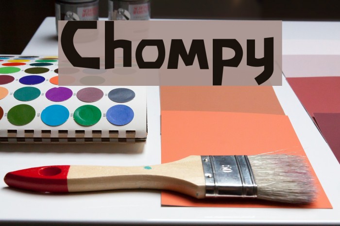 Chompy Font - FFonts.net
