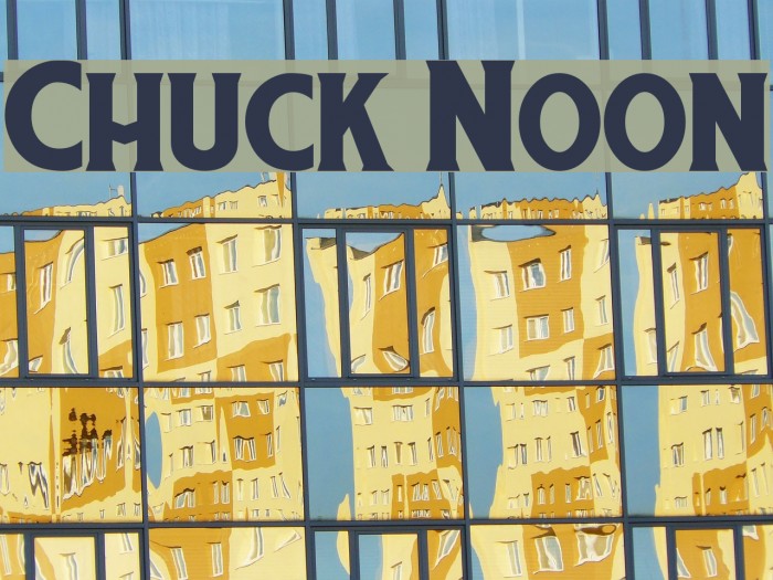 Chuck Noon Font - FFonts.net