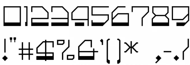 Cilica Spore Font | Details & Characters — FFonts.net