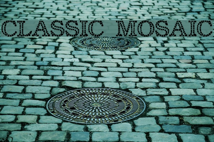 Classic Mosaic Font - FFonts.net