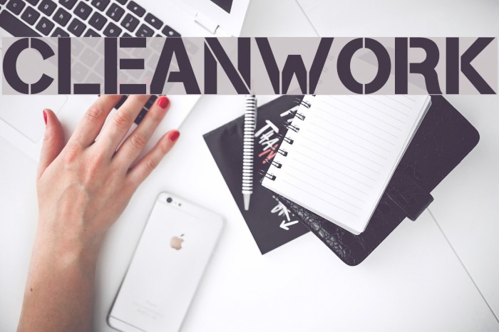 Cleanwork Font - FFonts.net