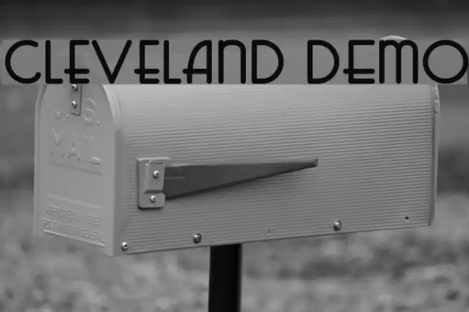 Cleveland DEMO Font - Free Download (TTF/OTF) | FFonts.net