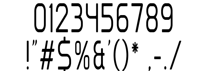 Clipangle Light Condensed Font - FFonts.net