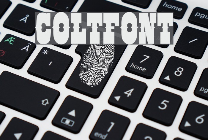 COLTFONT Font - FFonts.net