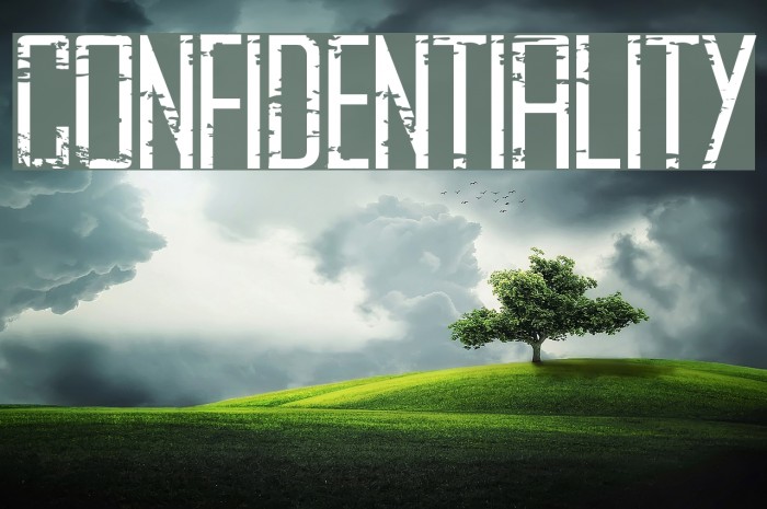 CONFIDENTIALITY Font - FFonts.net