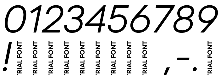 Code Next-Trial Book Italic Font - FFonts.net