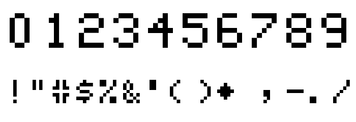 ColorBasic-Regular Font - FFonts.net