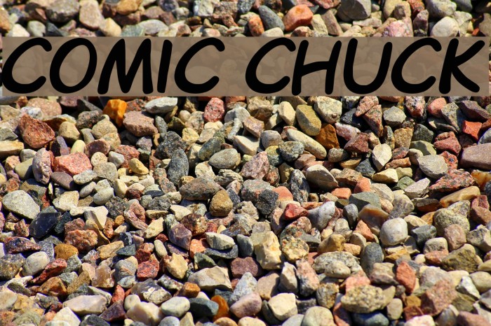 Comic Chuck Font - FFonts.net