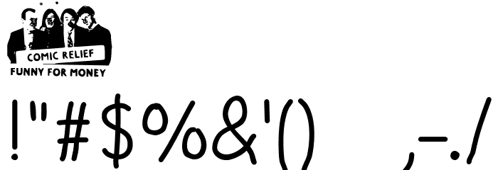 Comic Relief Medium Font - FFonts.net