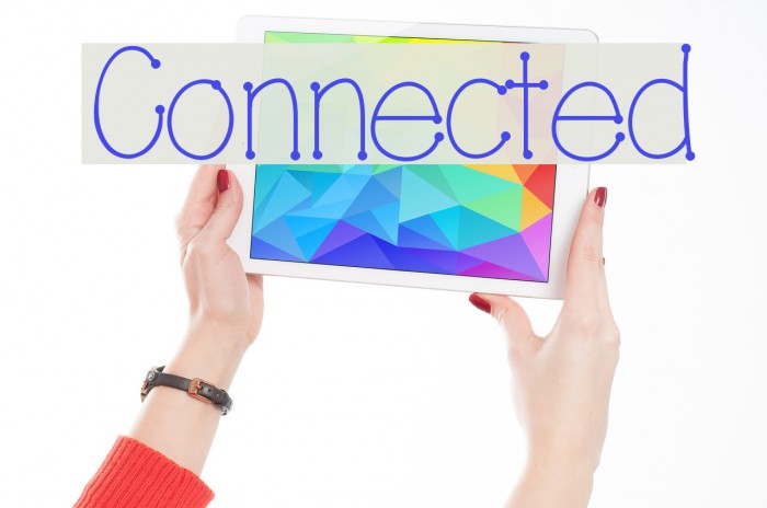 Connected Font - FFonts.net
