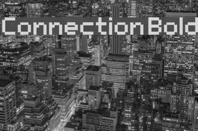 Connection Bold Font | Free Download (TTF/OTF) | FFonts.net