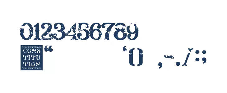 Constitution Font | Free Download (TTF/OTF) | FFonts.net