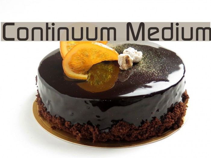 Continuum Medium Font - FFonts.net