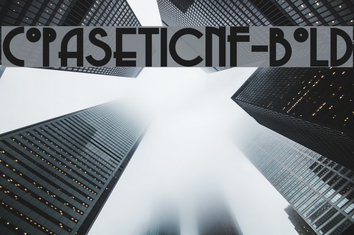 CopaseticNF-Bold Font - FFonts.net