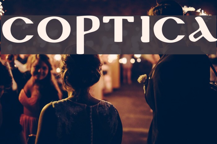 Coptica Font - FFonts.net