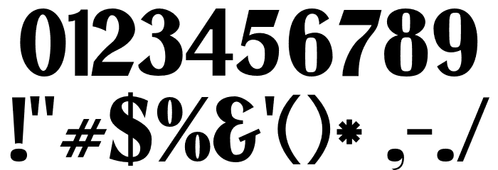 CotrellCFExtraBoldCondensed-Regular Font - FFonts.net