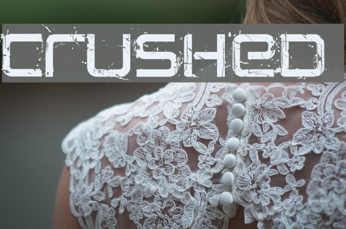 CRUSHED Font - FFonts.net