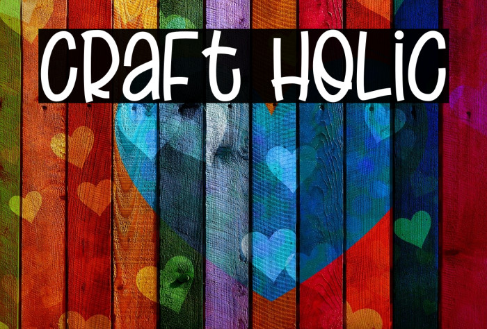 Craft Holic Font - FFonts.net