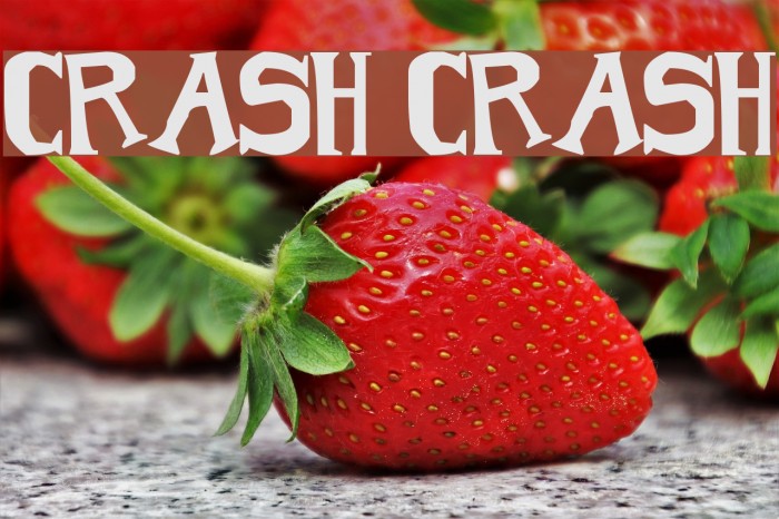 Crash Crash Font - FFonts.net