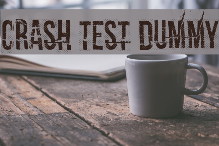 Crash test dummy Font - FFonts.net