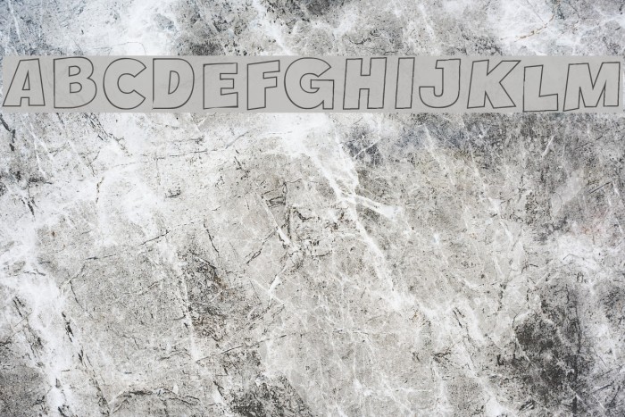 Crazy Krabs Outline Font - FFonts.net