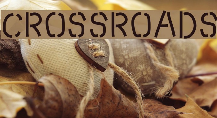 Crossroads Font - FFonts.net