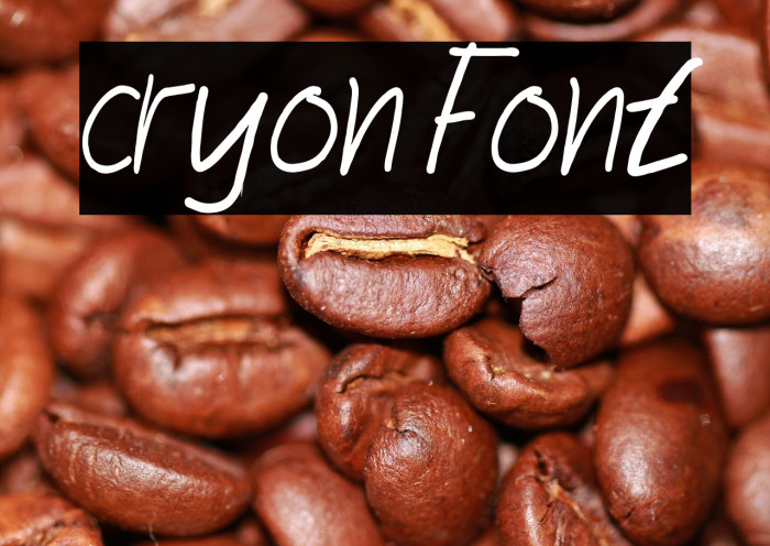 cryon Font - FFonts.net