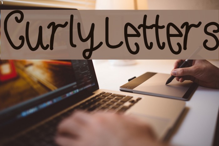 CurlyLetters Font - FFonts.net