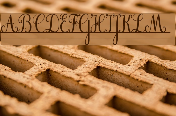 Cursif & Lignes Font - FFonts.net