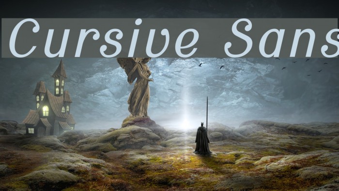 Cursive Sans Font - FFonts.net