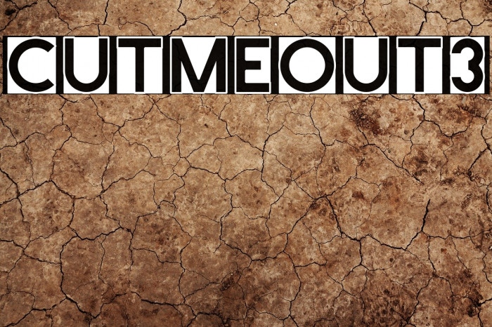 CutMeOut3 Font - FFonts.net