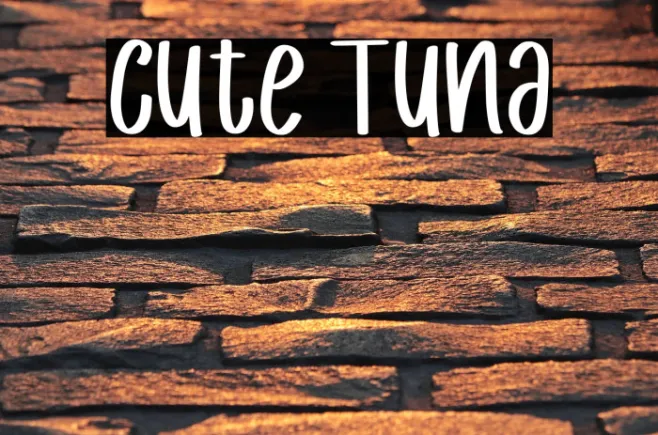 Cute Tuna Font | Free Download (TTF/OTF) | FFonts.net