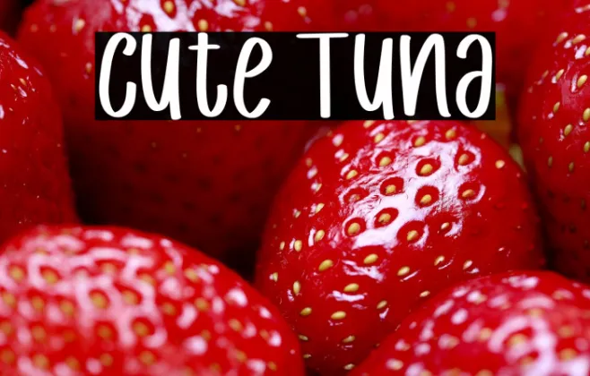 Cute Tuna Font | Free Download (TTF/OTF) | FFonts.net