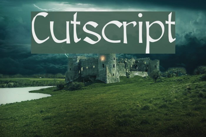 Cutscript Font - FFonts.net