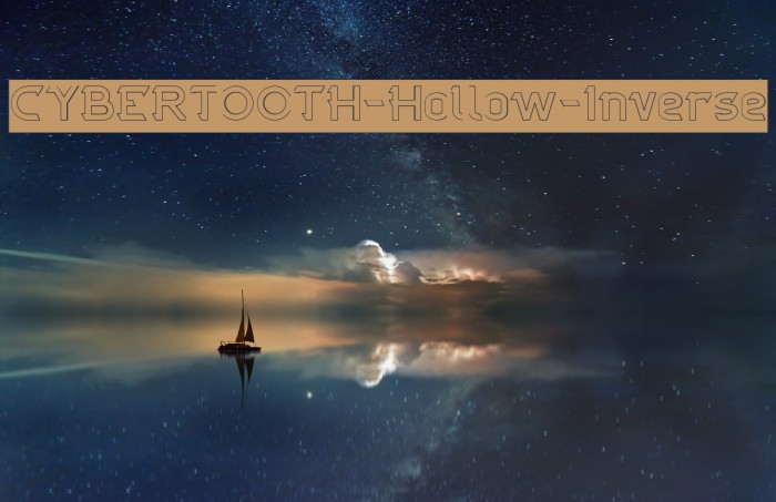 CYBERTOOTH-Hollow-Inverse Font - FFonts.net