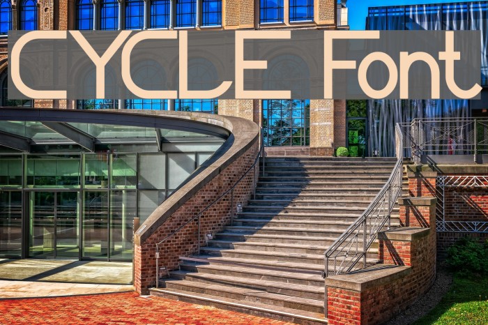 CYCLE Font - FFonts.net