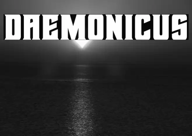 Daemonicus Font | Details & Characters — FFonts.net