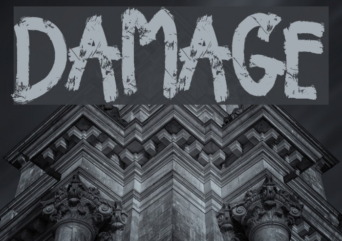 Damage Font - FFonts.net