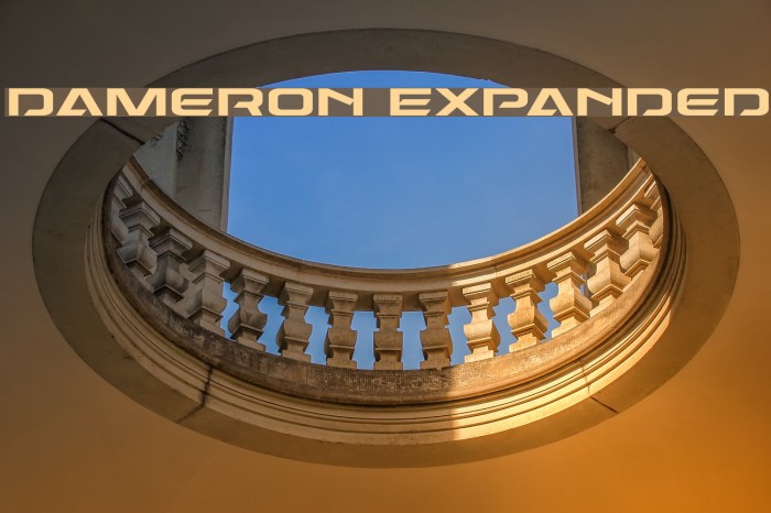 Dameron Expanded Font - FFonts.net