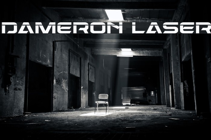 Dameron Laser Font - FFonts.net