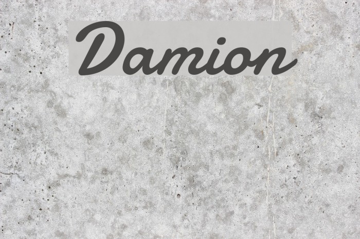 Damion Font - FFonts.net