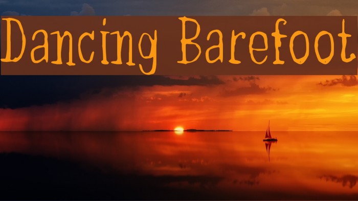 Dancing Barefoot Font - FFonts.net