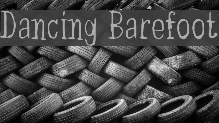 Dancing Barefoot Font - FFonts.net