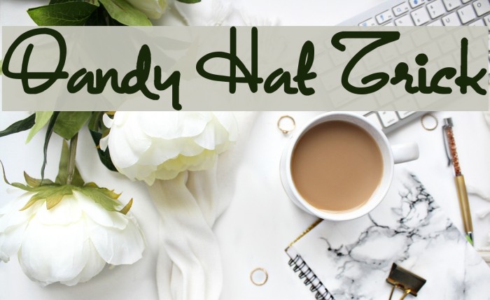 Dandy Hat Trick Font - FFonts.net
