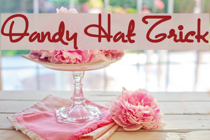 Dandy Hat Trick Font - FFonts.net