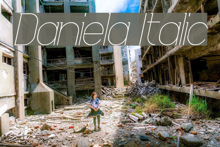 Daniela Italic Font - FFonts.net