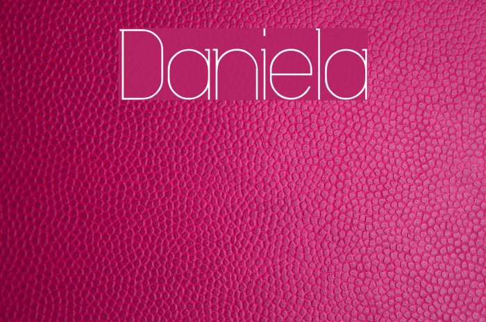Daniela Font - FFonts.net